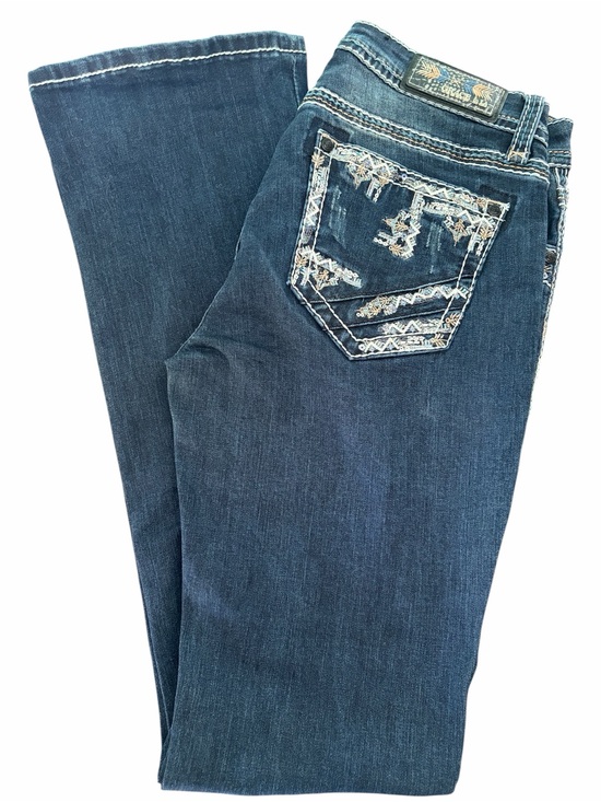 Grace in LA | Jeans | Grace In La Dark Blue Boot Cut Jeans With ...